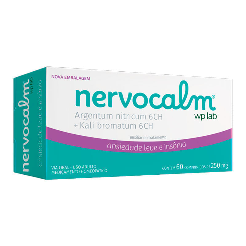Nervocalm 250mg 60 Comprimidos
