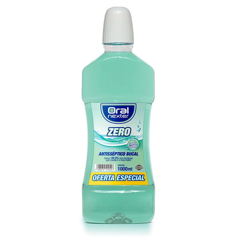 Antisséptico Bucal Oral Nexter Zero Álcool 1L - Compre Na Drogal