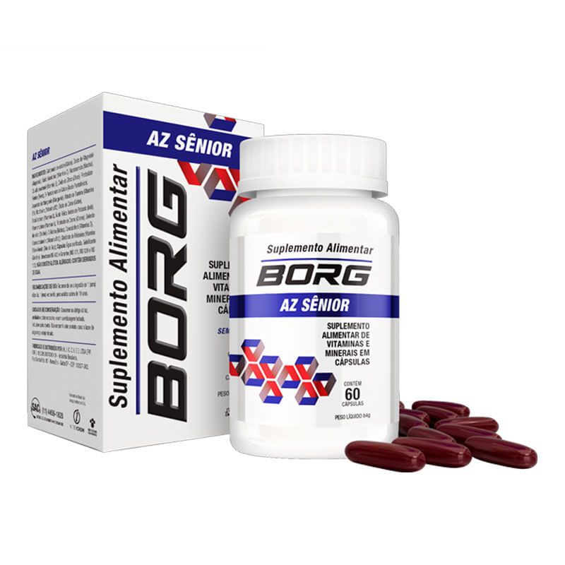 Suplemento Alimentar Borg A Z Senior - Drogal