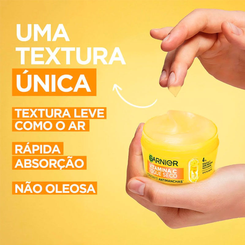 Hidratante Facial Antimanchas Garnier Vitamina C - Na Drogal