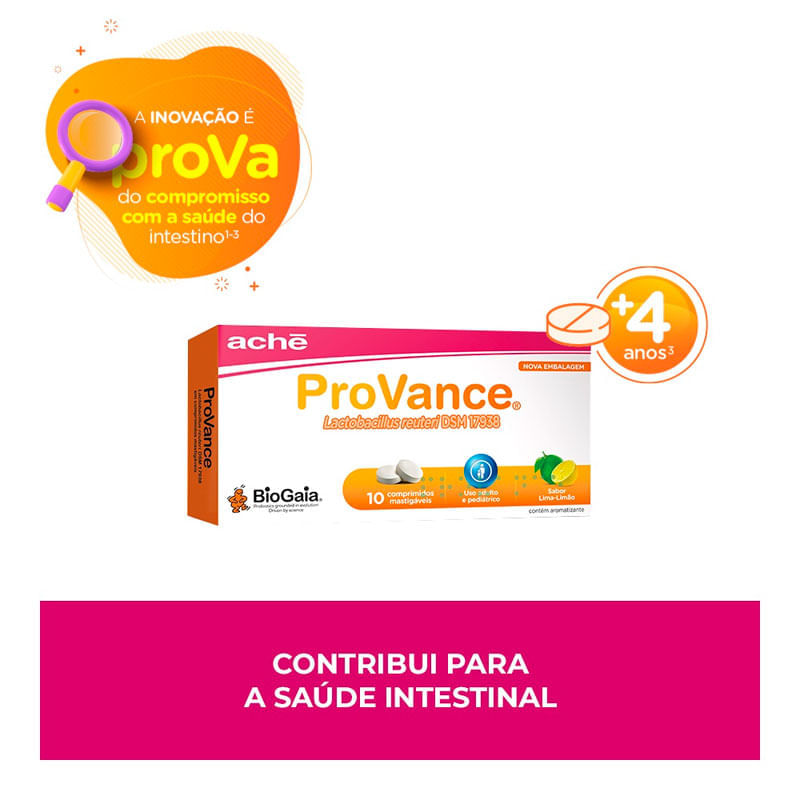 Provance 10 Comprimidos Sabor Limão - Compre Na Drogal