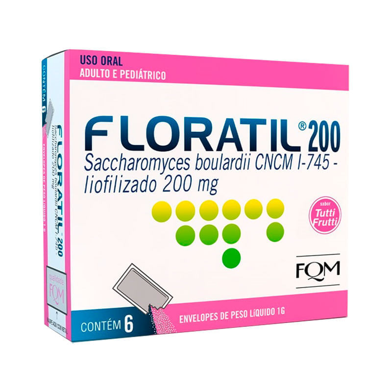 Como usar Floratil 200 Tutti-Frutti 6 Envelopes - Drogal