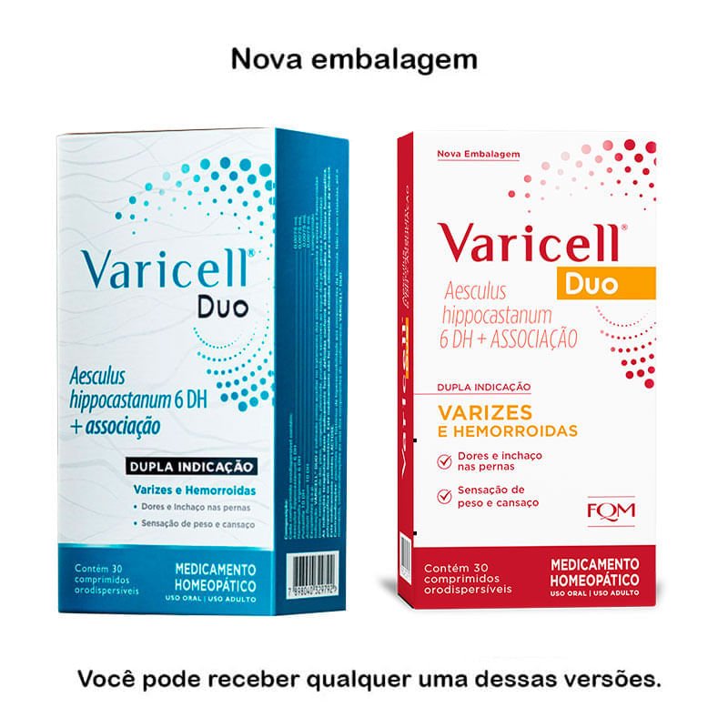 Varicell Duo 30 Comprimidos Orodispersíveis