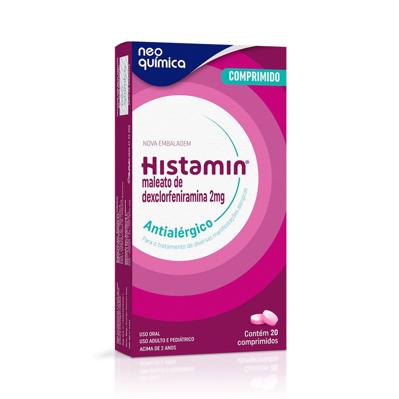 Compre na Drogal Histamin comprimido Antialérgico