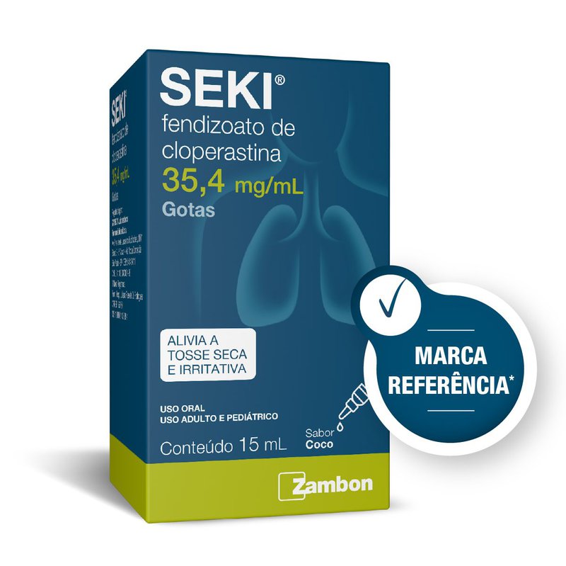 Seki 35,4mg/ml Sabor Coco Solução Oral Gotas 15ml