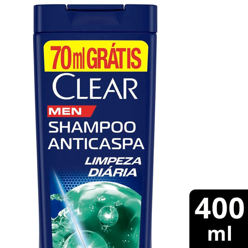 Compre na Drogal Clear Men Limpeza Diária Cabelo Sem Caspa