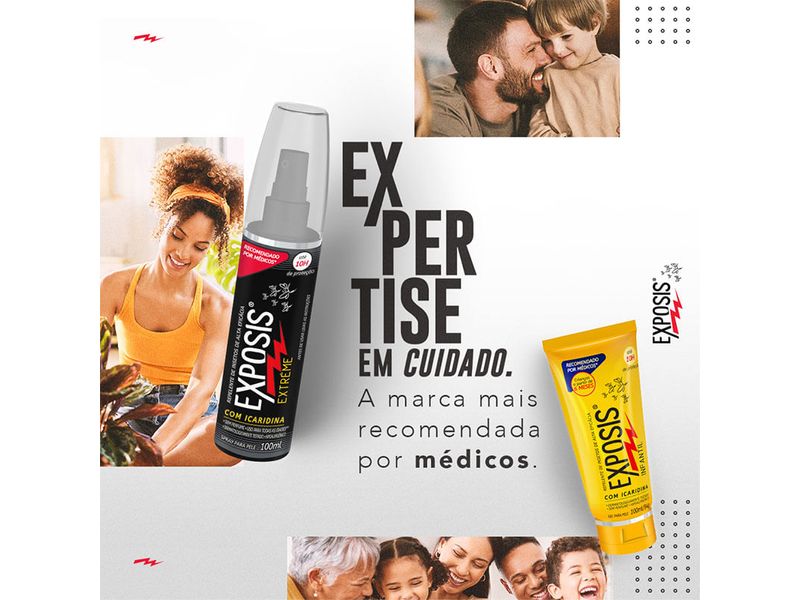 Repelente Exposis Extrême Spray 40ml | Proteção Completa