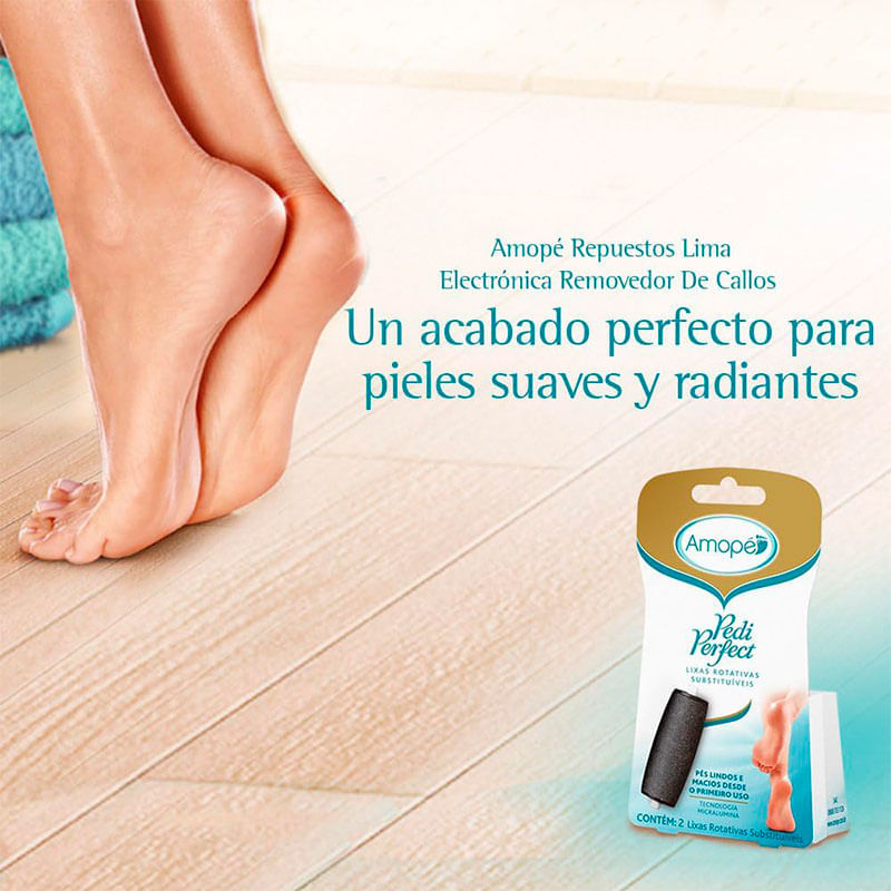 Lixa Rotativa para Pés Amopé - Compre na Drogal