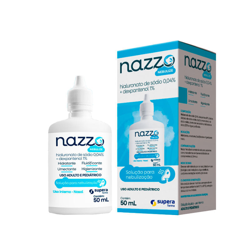Nazzo Nebulize Solução Nasal 50ml | Drogal