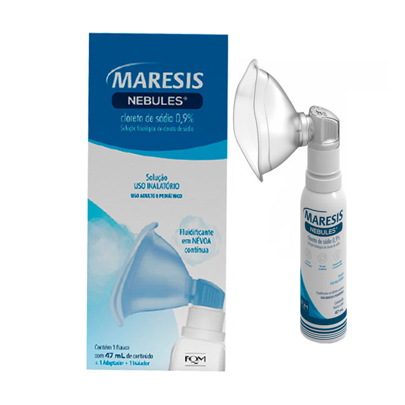 Maresis Nebules 0,9% 47ml - Como Usar, Bula | Drogal