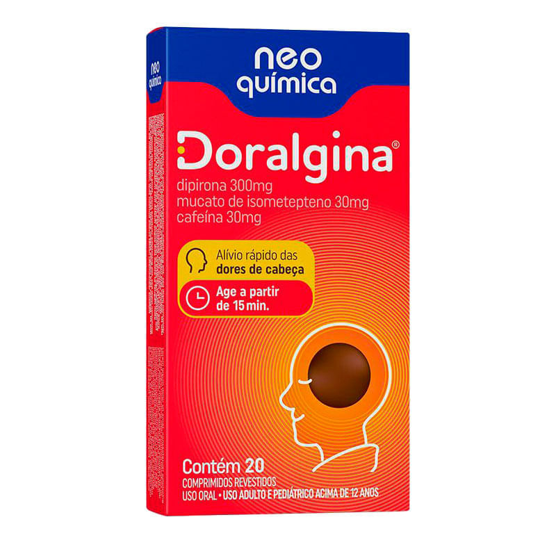 Para que serve Doralgina 20 Comprimidos - Compre Na Drogal