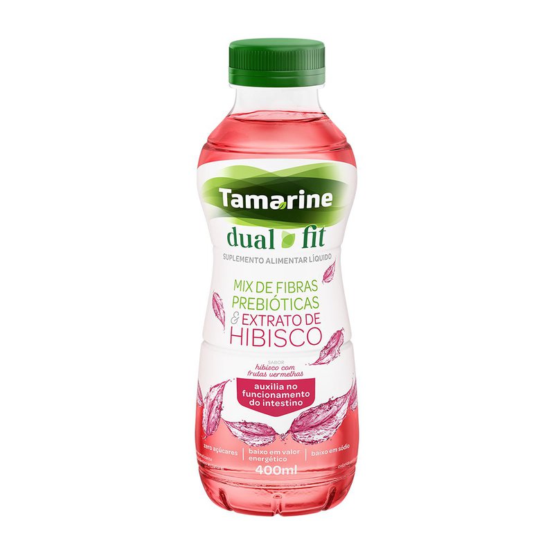 Tamarine Dual Sabor Hibisco com Frutas Vermelhas 400ml