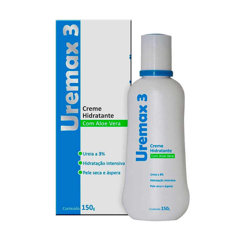 Creme Hidratante Uremax 3 com Aloe Vera - Na Drogal