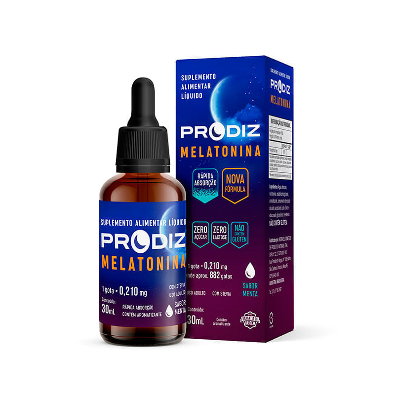 Suplemento Alimentar Prodiz Melatonina 210mcg Gotas 30ml | Drogal