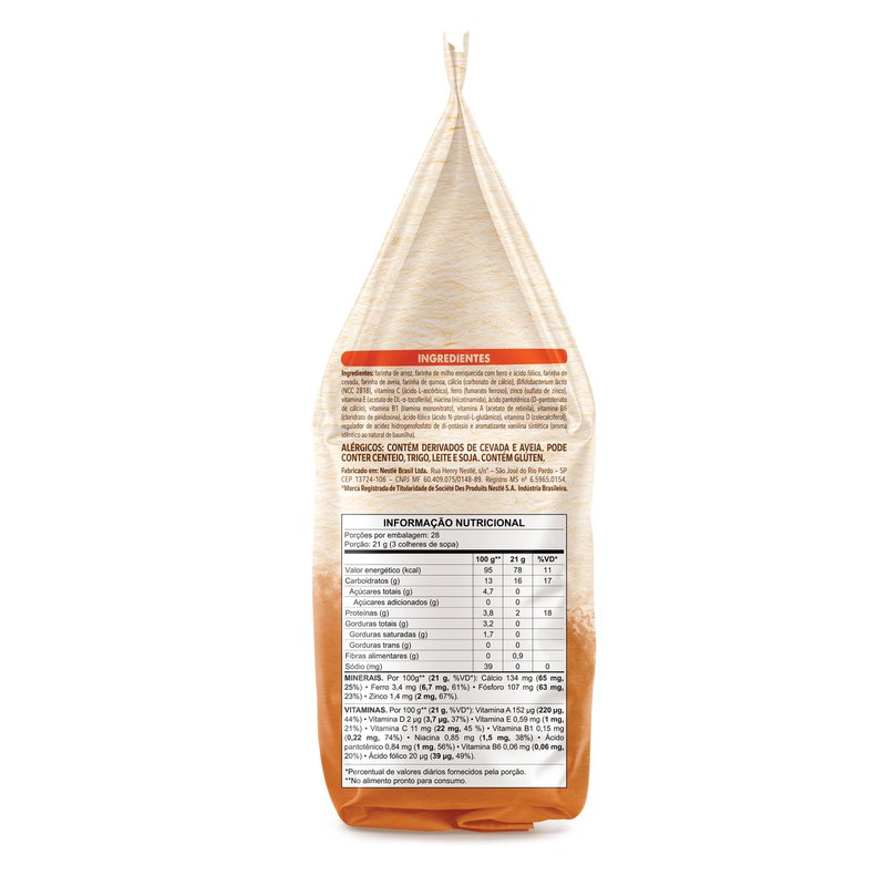 Cereal Infantil Mucilon 5 Cereais 600g | Drogal