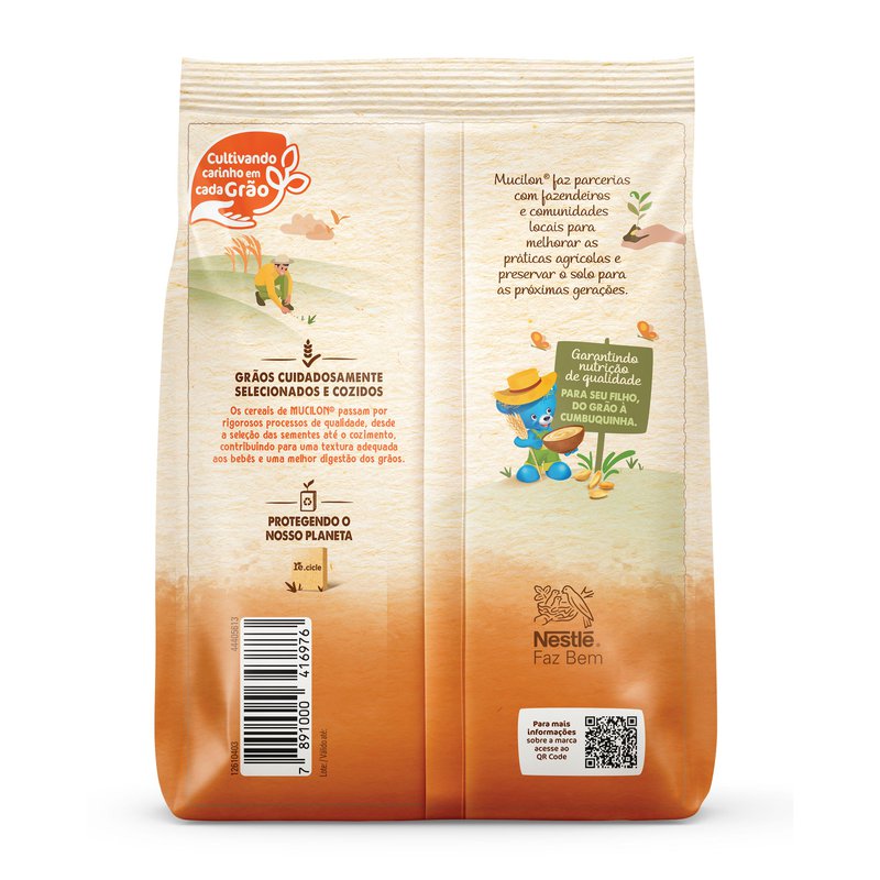 Cereal Infantil Mucilon 5 Cereais 600g | Drogal