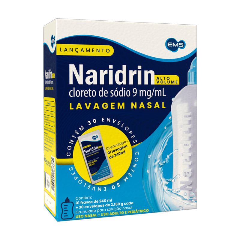Naridrin Granulado Alto Volume Solução Nasal: Preço | Drogal