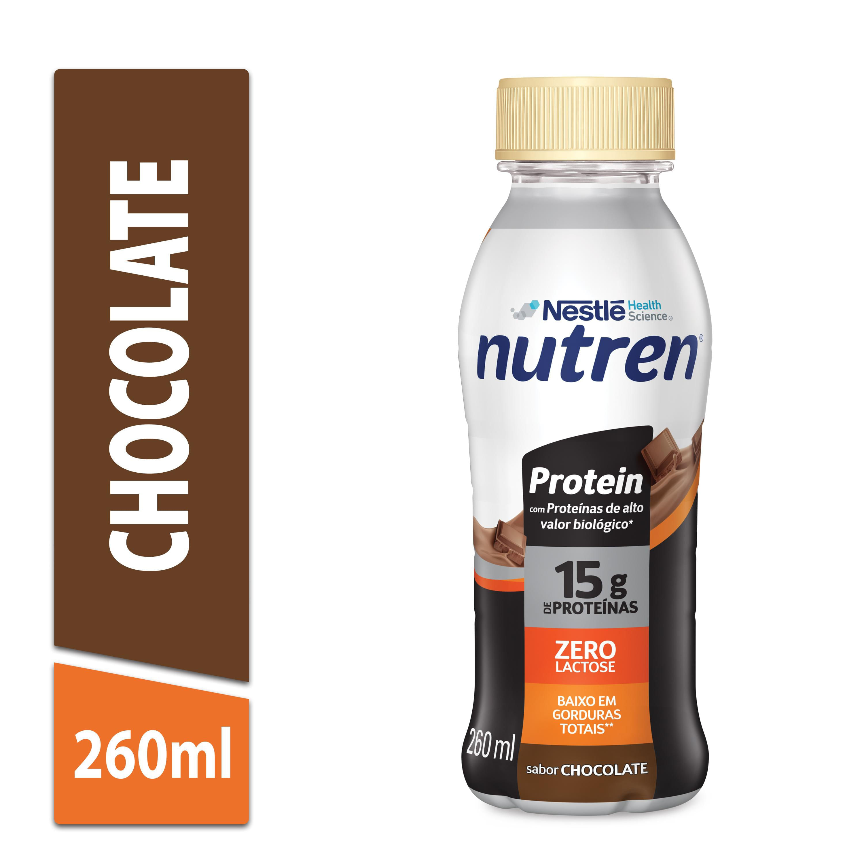 Nutren Protein 15g de proteínas Chocolate 260ml | Drogal