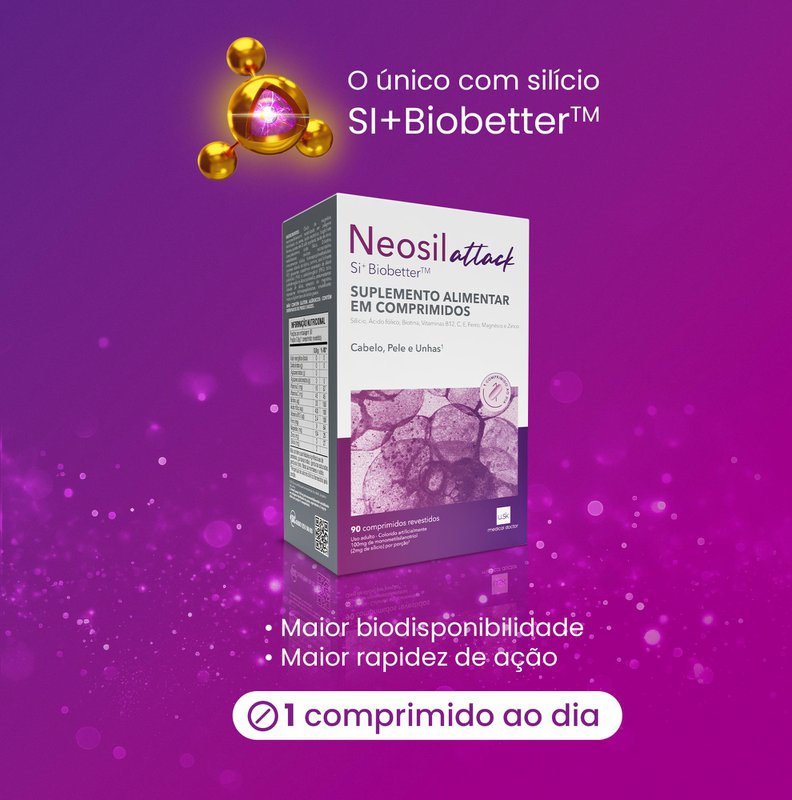 Neosil Attack: Com Silício Ativo e Poderoso Blend