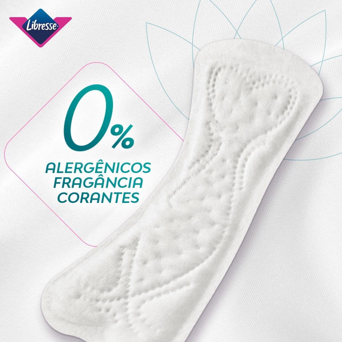 Protetor Diário Libresse Pure Sensitive 40 Unidades - Na Drogal