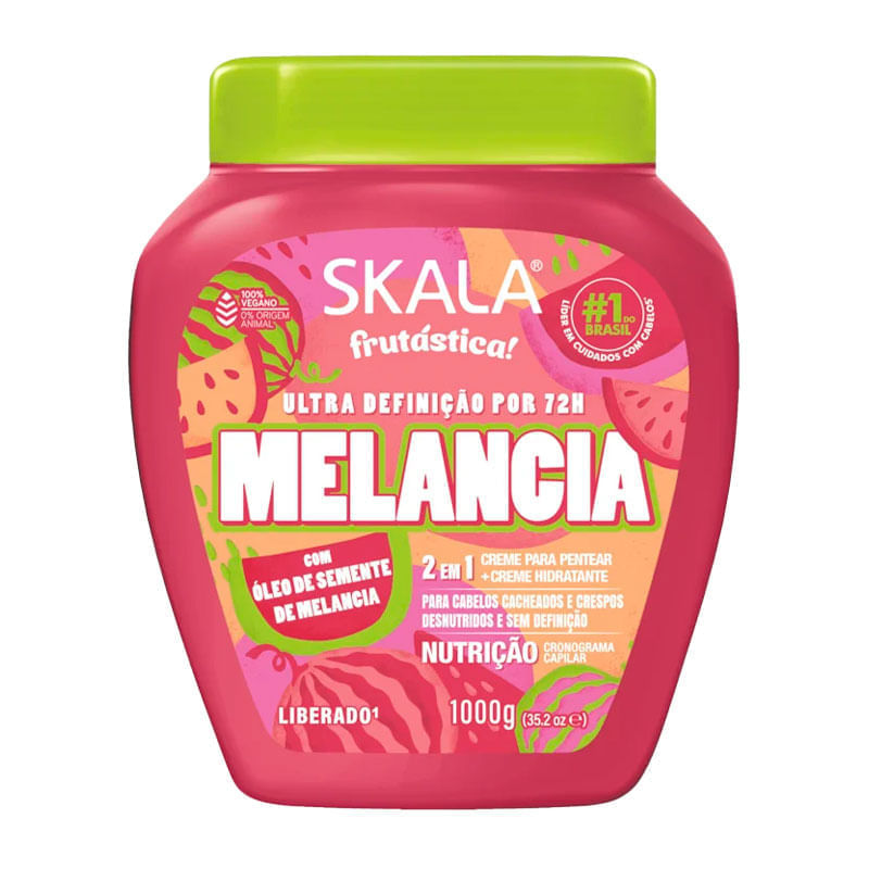 Creme Skala Frutástica Melancia: Ultra Definição por 72h