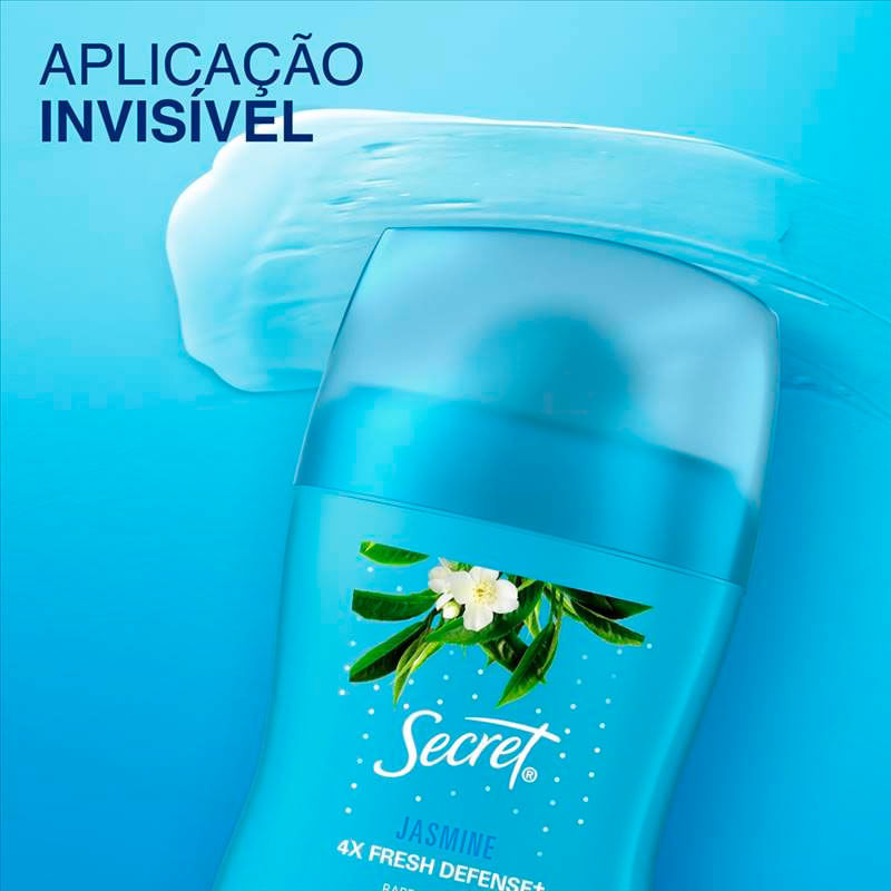 Desodorante Stick em Barra Secret Jasmine 45g: Preço, Como Usar