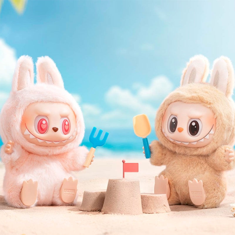 Chaveiro de Pelúcia Labubu The Monsters: Detalhes Incríveis