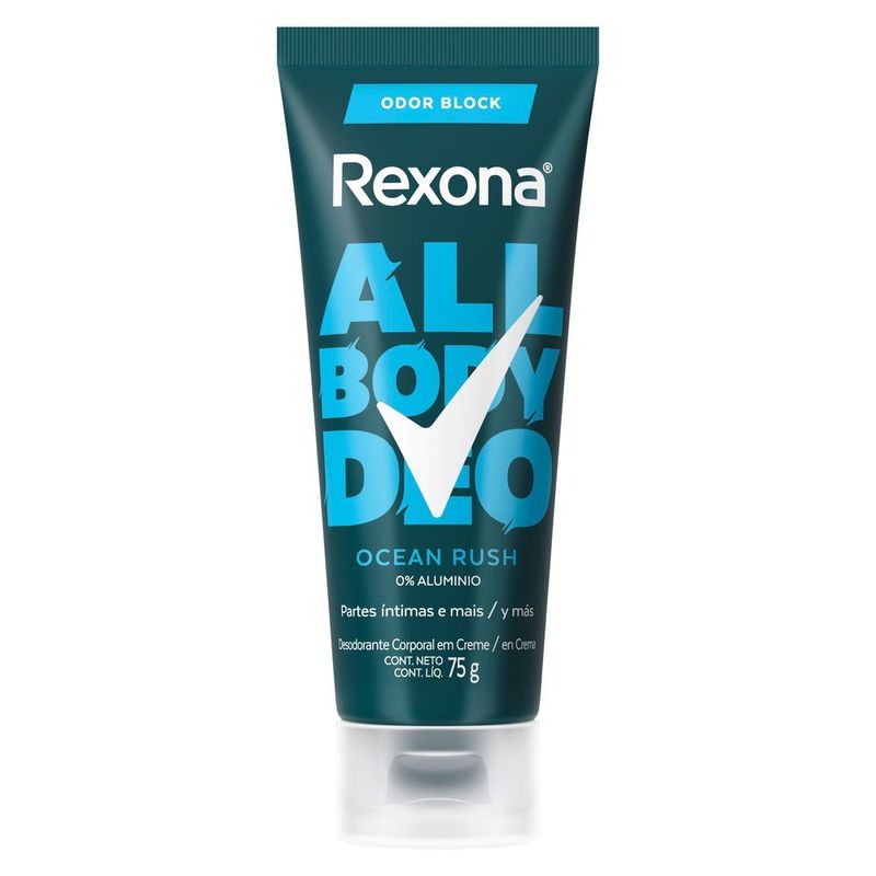 Rexona Men All Body Ocean Rush: Partes Íntimas e Mais | Drogal