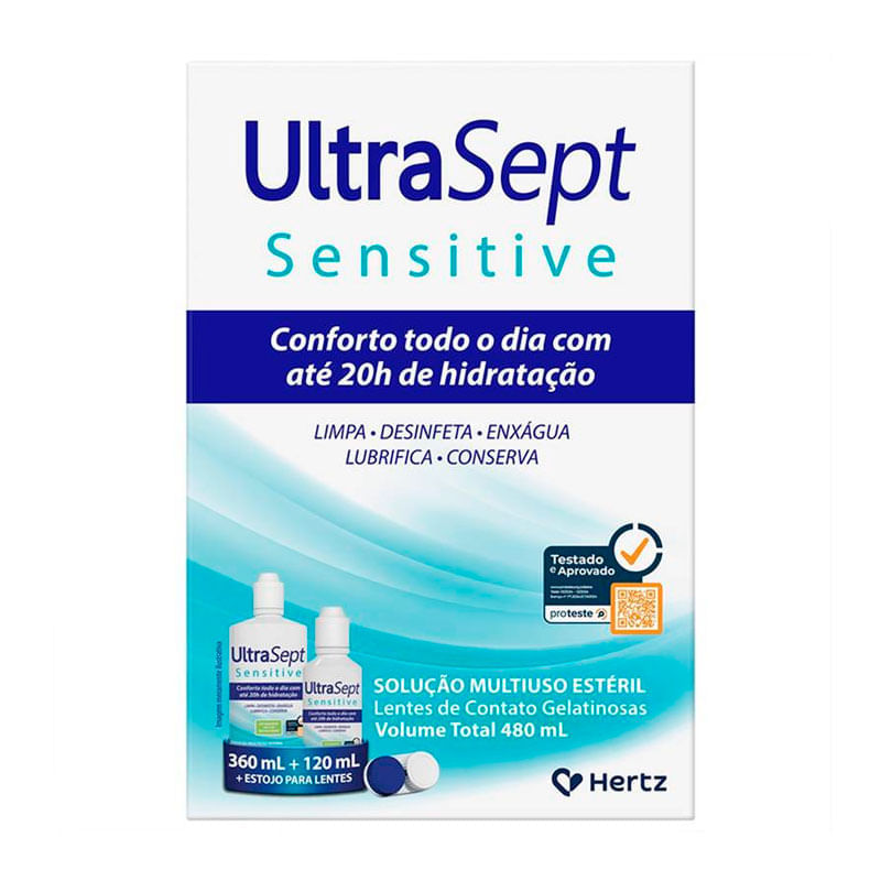 Kit Solução Multiuso Estéril Ultra Sept Sensitive: Melhor Preço