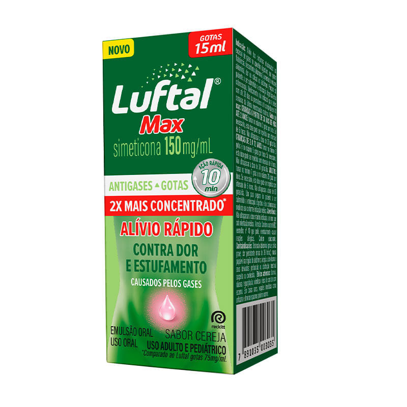 Luftal Max Gotas para Gases - Compre na Drogal