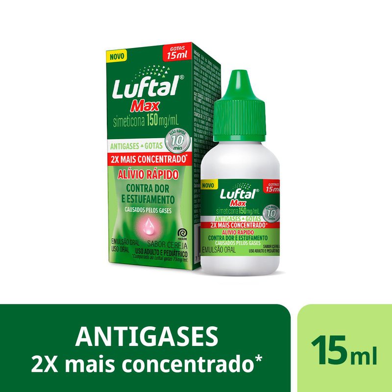 Luftal Max Gotas para Gases - Compre na Drogal