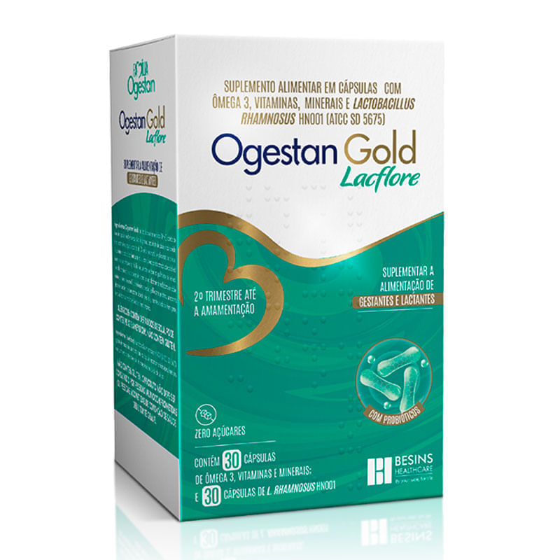Ogestan Gold Lacflore: Para que serve, Posologia | Drogal