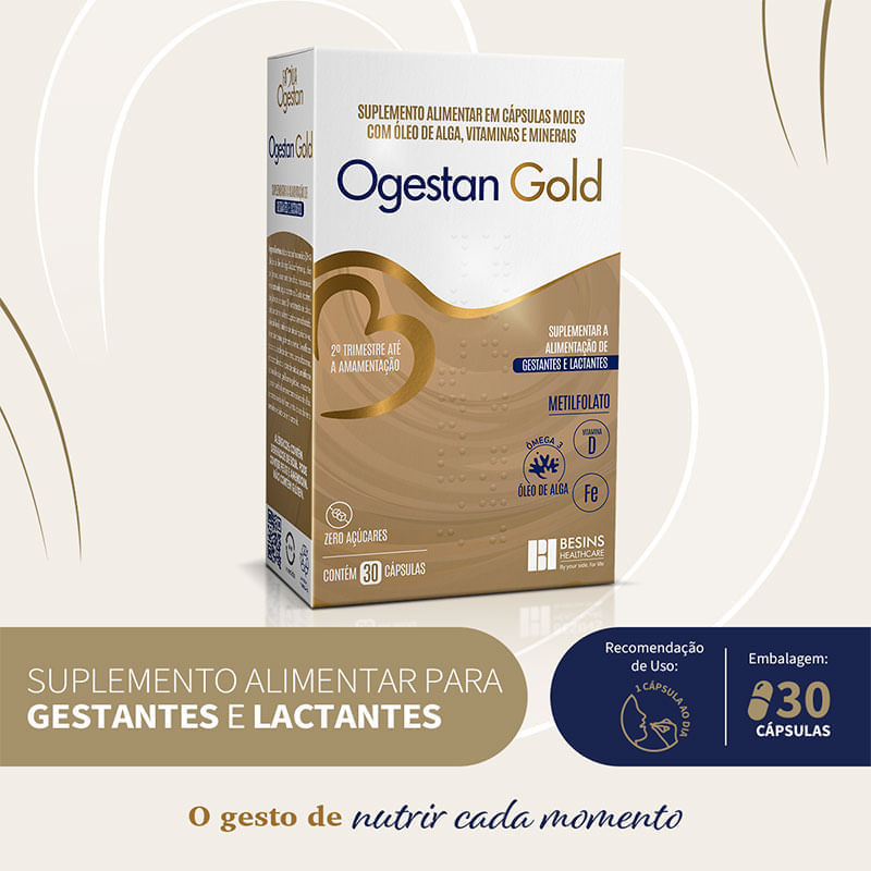 Ogestan Gold 30 Cápsulas: Quem deve tomar | Drogal