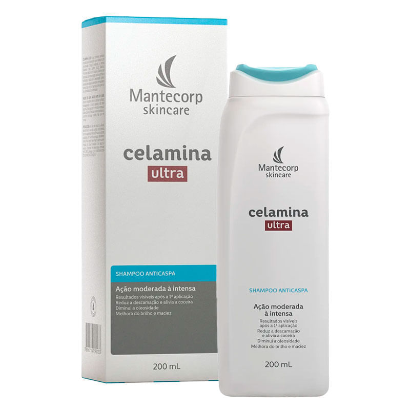 Shampoo Anticaspa Celamina Ultra 200ml: Como Usar