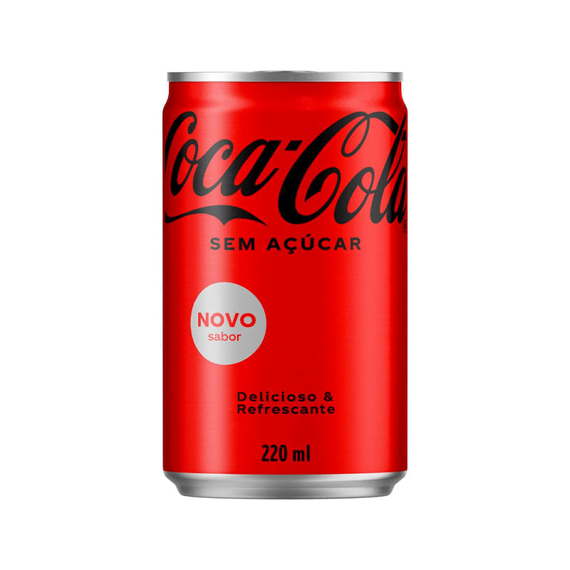 Refrigerante Coca-Cola Zero Lata 220ml: Novo Sabor