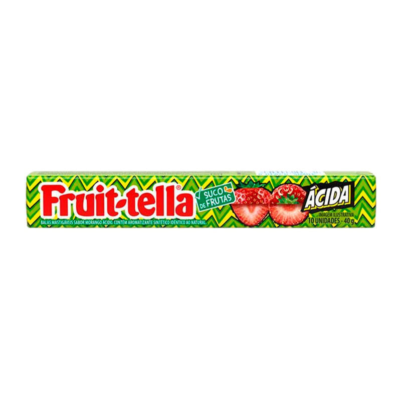 Bala Fruittella Sabor Morango Ácido 40g: Melhor Preço