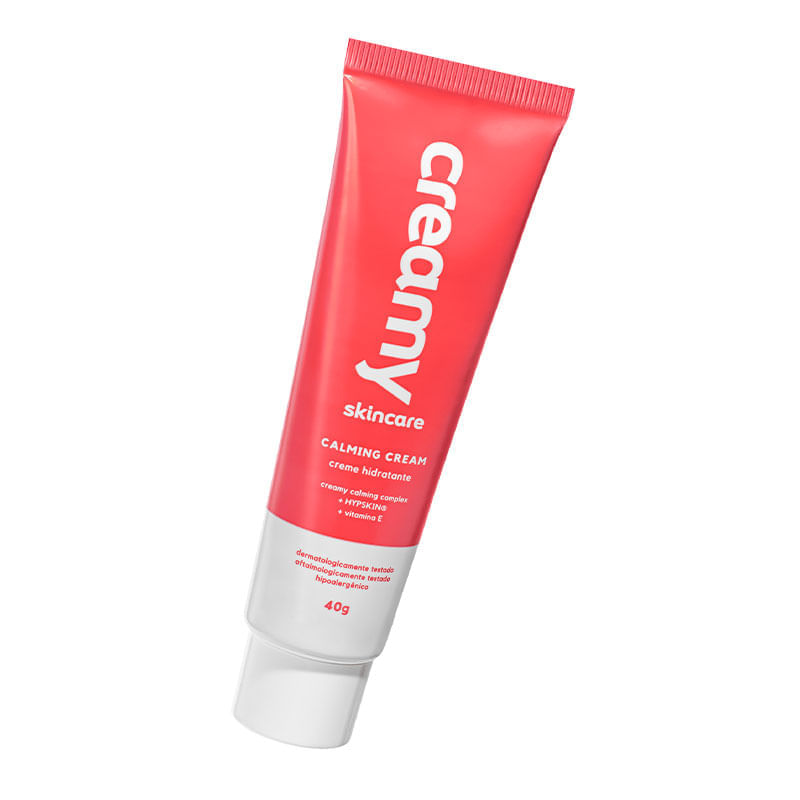 Creme Facial Creamy Skincare Calming Cream 40g: Como Usar