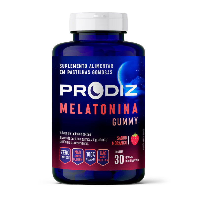Prodiz Melatonina Sabor Morango 30 Gomas: Melhor Preço