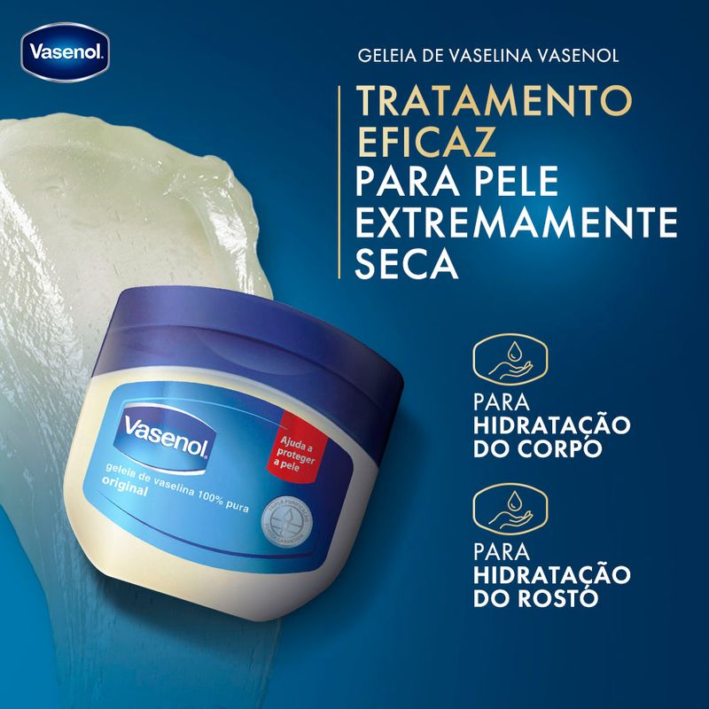 Vaselina:100% Pura, Vasenol, Original Proteção Ideal |Drogal
