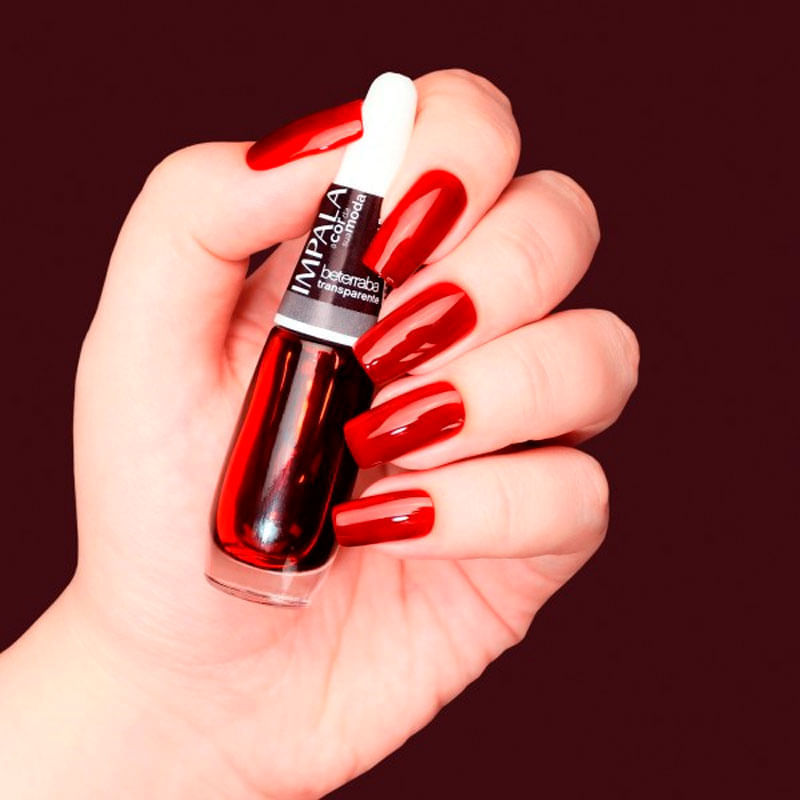 Esmalte Transparente Impala Beterraba 7,5ml: Melhor Preço