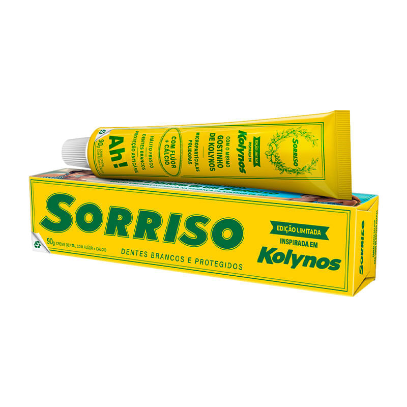Creme Dental Sorriso Kolynos 90g: Com o Melhor Preço
