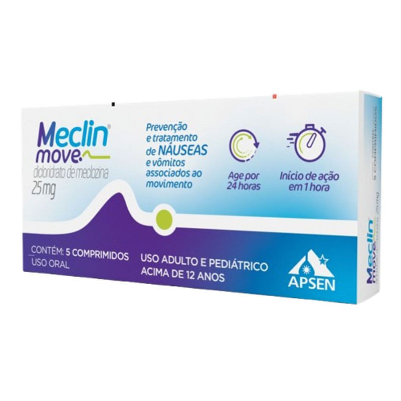 Meclin Move: Para que Serve, Bula, Posologia | Drogal