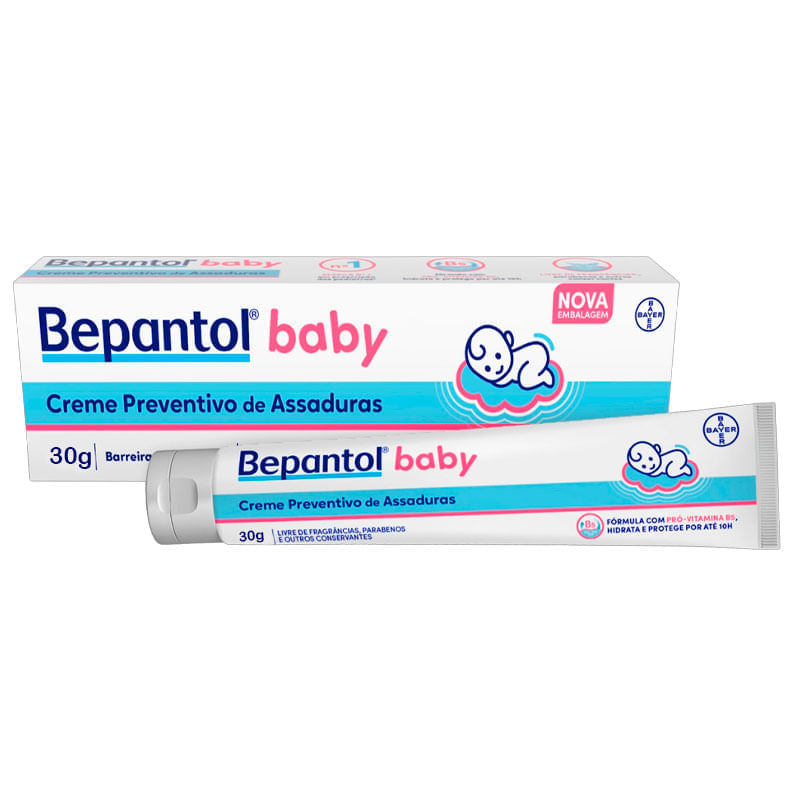 Creme Preventivo de Assaduras Bepantol Baby 30g