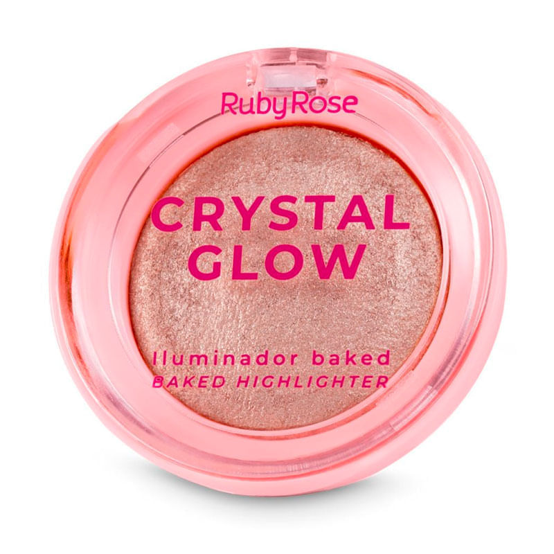 Iluminador Ruby Rose Crystal Glow Pink Champagne 6,5g: Preço
