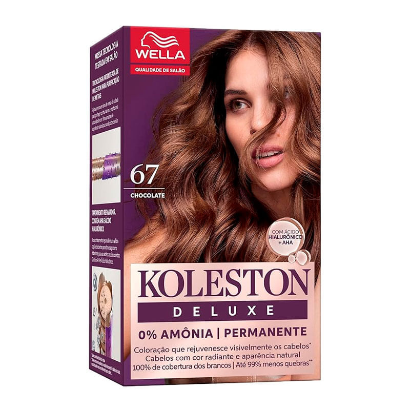 Koleston Deluxe 67 Chocolate | Cor intensa