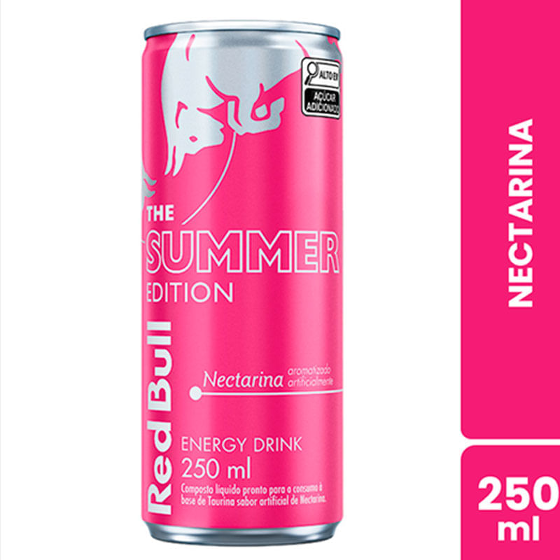 Energético Red Bull Summer Edition Nectarina 250ml