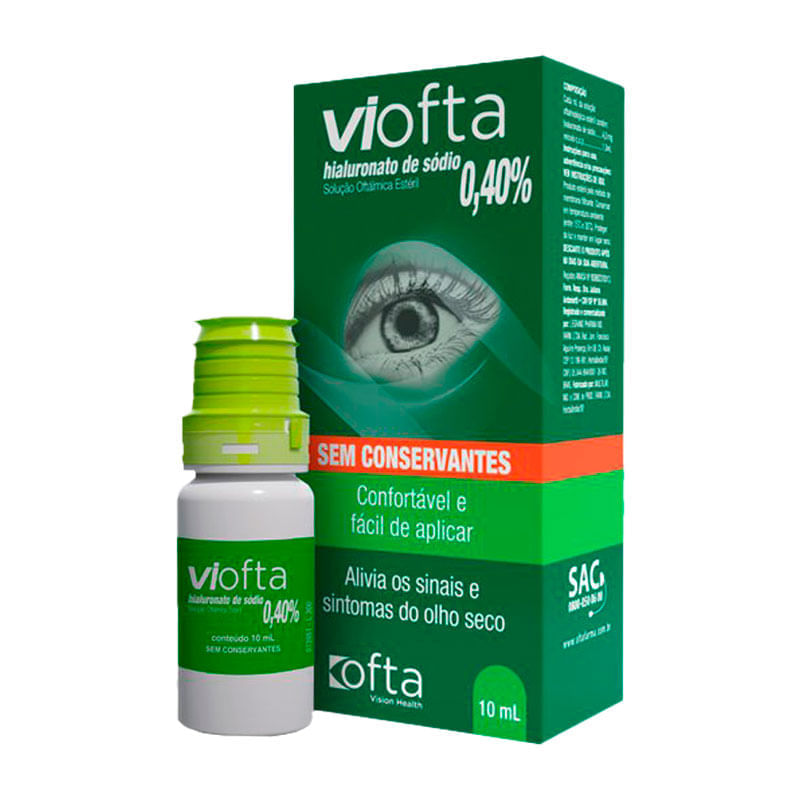 Viofta 0,40% Solução Oftalmica Estéril, Preço Na Drogal