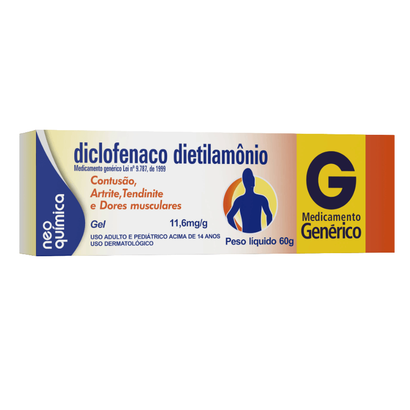 Diclofenaco Dietilamônio 10mg Gel Creme 60g em Oferta