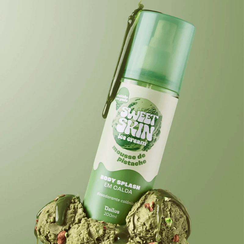 Body Splash Dailus Mousse de Pistache Sweet Skin