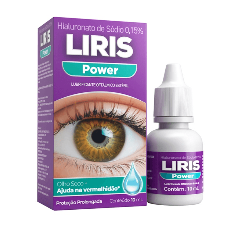 Liris Power Lubrificante Oftálmico Estéril 10ml Preço